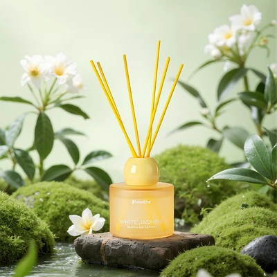 Jual Breathe 100 Ml White Jasmine Reed Diffuser Kuning Terbaru | Ruparupa