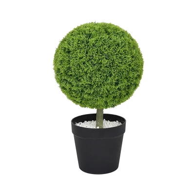 Jual Forhom Tanaman Artifisial Topiary Tree 1 Ball Cypress Dengan Pot ...