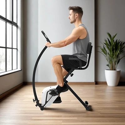 Jual Kinetic Sepeda Statis Recumbent Ns 665 Ny Hitam Terbaru | Ruparupa