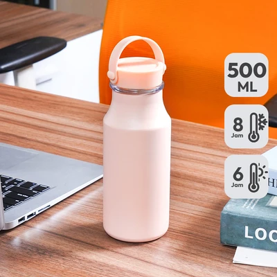 Jual Appetite Lindsey Botol Vacuum Flask Stainless Steel 500 Ml Pink ...