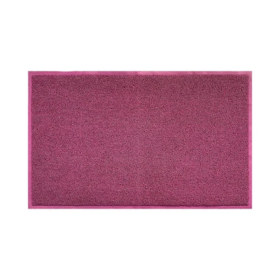 Jual Forhom 80 X 130 Cm Keset Pintu Pvc Solid Merah Maroon Terbaru ...