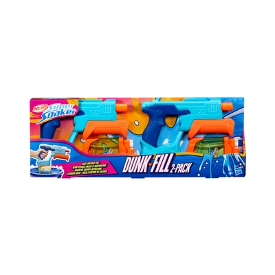 Jual Nerf Set 2 Pcs Water Gun Super Soaker Dunk Fill Biru Terbaru ...