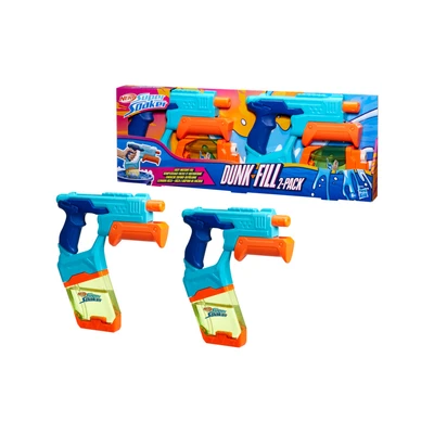 Jual Nerf Set 2 Pcs Water Gun Super Soaker Dunk Fill Biru Terbaru ...