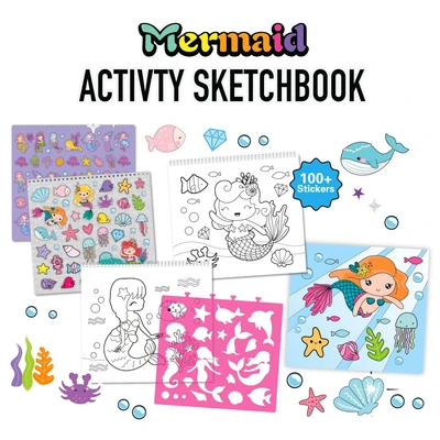 Jual Kiddy Star My Activity Book Dengan Pop It Mermaid Pink Terbaru ...