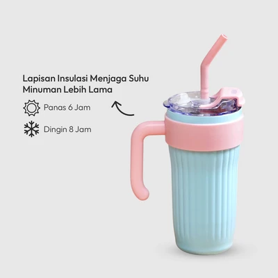 Jual Appetite Ally Botol Vacuum Flask Stainless Steel 780 Ml Biru ...