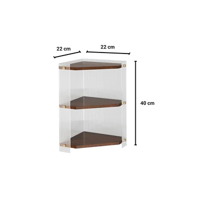 Jual Informa 22 X 22 X 40 Cm Nicole Organizer Kosmetik 3 Tingkat ...