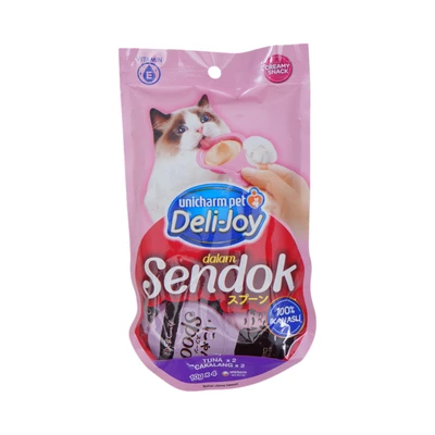 Jual Unicharm Pet Set 4 Pcs Deli Joy Camilan Kucing Sendok Tuna ...