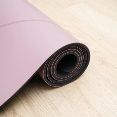 Jual Alph Matras Yoga PU Rubber Dengan Strap 5 mm - Mauve Terbaru ...