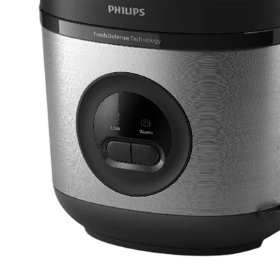 Jual Philips 1 8 L Ltr Rice Cooker Hd 3211 31 Silver Terbaru | Ruparupa