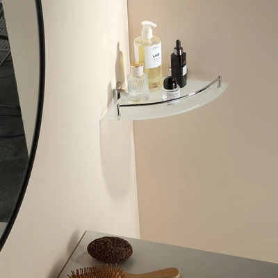 Jual Acroz Rak Dinding Sudut Kamar Mandi Kaca Classic Original | AZKO