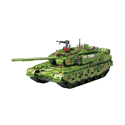 Jual Sembo Block Type 99 A Main Battle Tank Set 2604 Pcs 705021 Hijau ...