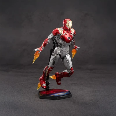 Jual Top Gear Zd Infinite Action Figure X Iron Man Mk 47 18 Cm Silver ...
