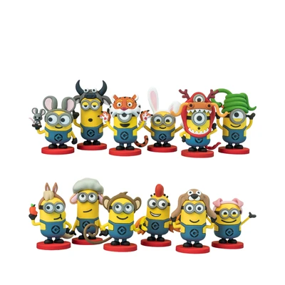 Jual Yolopark Despicable Me 4 Minifigure Minions Zodiac 10 5 Cm Random