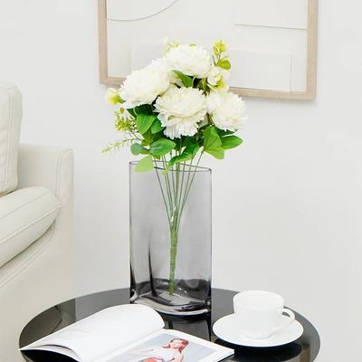 Jual Informa 23 X 23 X 48 Cm Bunga Tangkai Artifisial Peony Putih ...