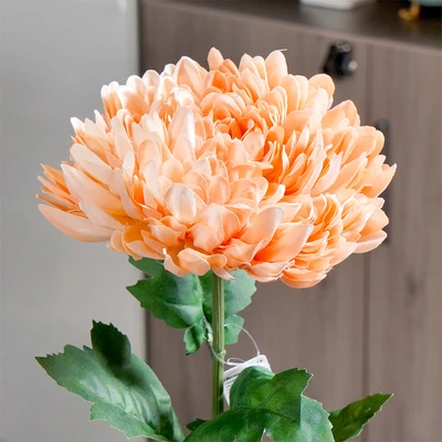 Jual Informa 13 X 13 X 76 Cm Bunga Tangkai Artifisial Mum Peach Terbaru ...