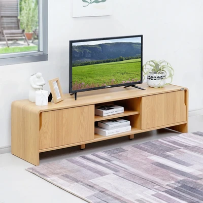 Jual Informa Raphael Rak Tv Cokelat Oak Terbaru | Ruparupa