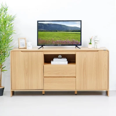 Jual Informa Raphael Rak Tv High Cokelat Oak Terbaru | Ruparupa