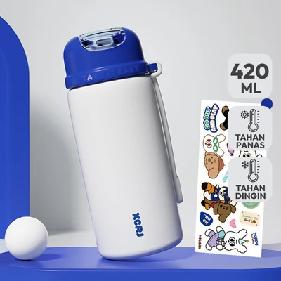 Jual Ataru Botol Vacuum Flask Stainless Steel Dengan Sedotan Simple 420 ...