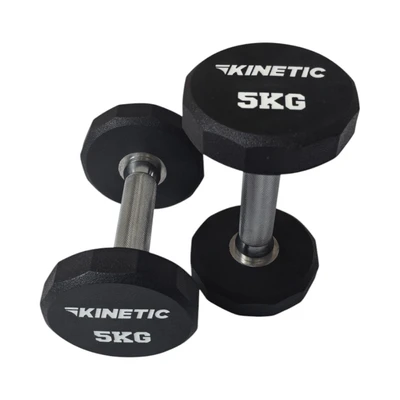 Jual Kinetic 5 Kg Dumbbell Pev Round Hitam Terbaru | Ruparupa