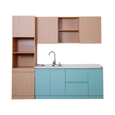 Jual Informa Denton Kitchen Set Dengan Kabinet Tall Hijau Sage Terbaru ...