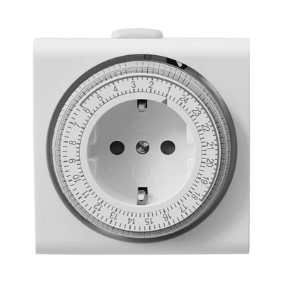 Jual Krisbow Stop Kontak Timer Mekanik Putih Terbaru | Ruparupa