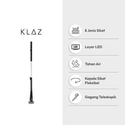 Jual Klaz Sikat Pembersih Elektrik Hitam Terbaru | Ruparupa