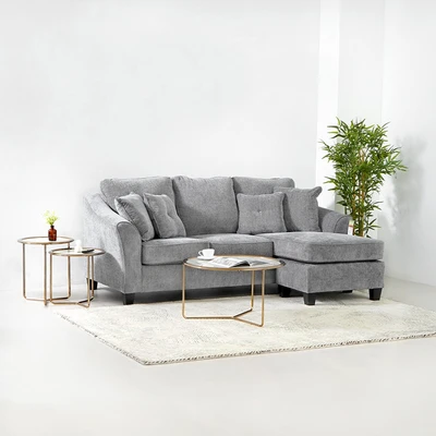 Jual Informa Nayla Nest Set 2 Pcs Meja Tamu Meja Sisi Krem Champagne ...