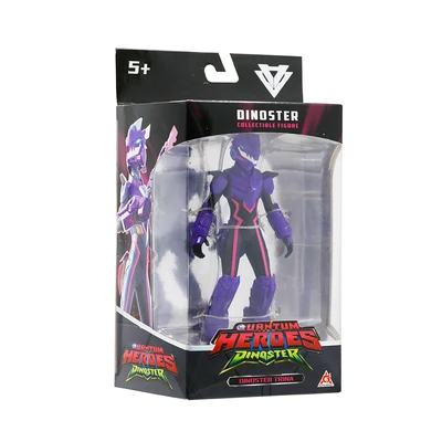 Jual Alpha Group Quantum Heroes Dinoster Action Figure Trina 15 Cm Ungu ...