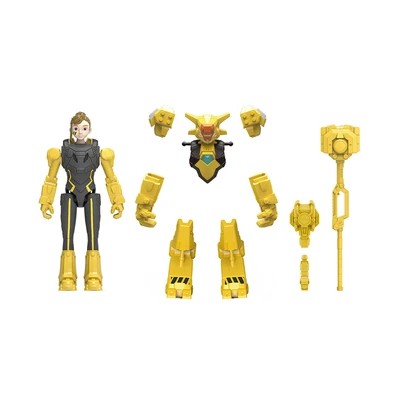 Jual Alpha Group Quantum Heroes Dinoster Armored Action Figure Delby 19 ...