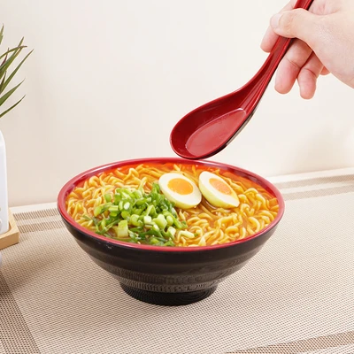 Jual Delicia 16 5 Cm Mangkuk Ramen Merah Hitam Terbaru | Ruparupa