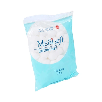 Jual Selection Medisoft Kapas Bola Set 120 Pcs - Putih Terbaru | Ruparupa