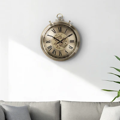 Jual Informa 52 Cm Jam Dinding Gear 149 Bronze Terbaru | Ruparupa