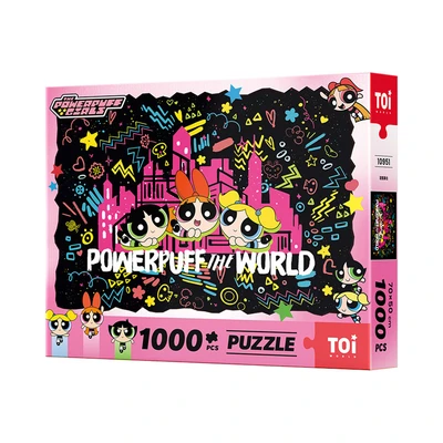 Jual Toi The Powerpuff Girls Puzzle Sweet Blow Set 1000 Pcs 10951 Mix ...