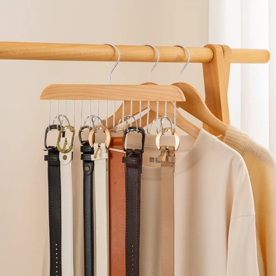 Jual Informa Hanger Kayu Dengan 8 Hook Natural Cokelat Terbaru | Ruparupa