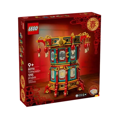Jual Lego Trotting Lantern Set 1295 Pcs 80116 Merah Terbaru | Ruparupa