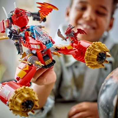 Jual Lego Ninjago Kais Mech Storm Rider Set 333 Pcs 71830 Merah