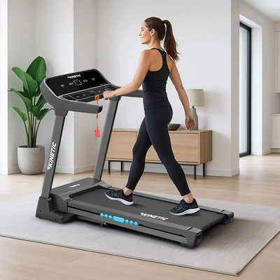 Jual Kinetic Motrized Smart Treadmill 2 Hp 50 P Hitam Terbaru | Ruparupa