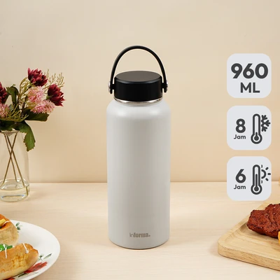 Jual Informa 960 Ml Griffon Botol Vacuum Flask Putih Terbaru | Ruparupa
