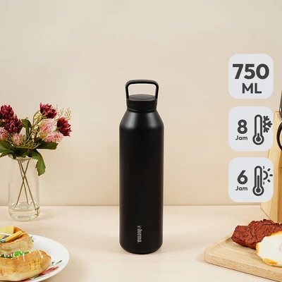 Jual Informa Garrick Botol Vacuum Flask Stainless Steel 750 Ml Hitam ...