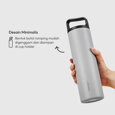 Jual Informa 570 Ml Gladwin Botol Vacuum Flask Abu Abu Terbaru | Ruparupa