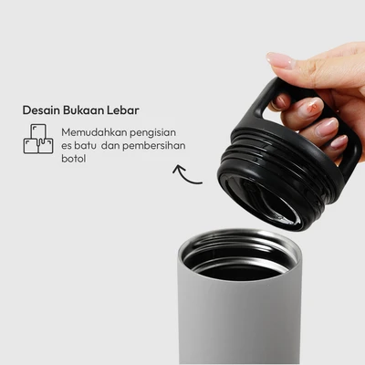 Jual Informa 570 Ml Gladwin Botol Vacuum Flask Abu Abu Terbaru | Ruparupa