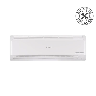 Jual Gratis Instalasi Sharp Air Conditioner 1 5 Pk Ah Au X 13 Bey Putih ...
