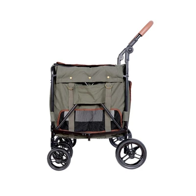 Jual Ibiyaya Giant Wagon Stroller Hewan Hijau Army Terbaru | Ruparupa