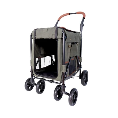 Jual Ibiyaya Giant Wagon Stroller Hewan Hijau Army Terbaru | Ruparupa