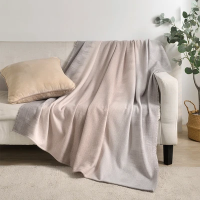 Jual Informa 125 X 150 Cm Selimut Polyester Throw Knit Aurora Greige ...