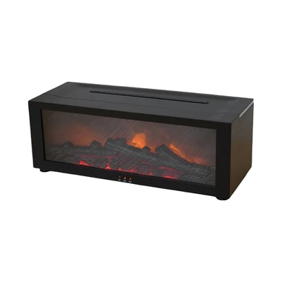 Jual Breathe Diffuser Aromaterapi Dengan Efek Bonfire Hitam Original | AZKO