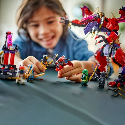 Jual Lego Ninjago Dragon Rising Thunderfang Dragon Of Chaos Set 668 Pcs ...