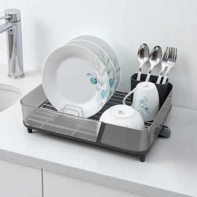 Jual Stora Rak Piring Abu Abu Terbaru | Ruparupa