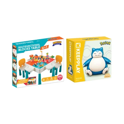Jual Bricks Kingdom Set Meja Kursi Anak Free Keeplay Set Pokemon Kuppy ...