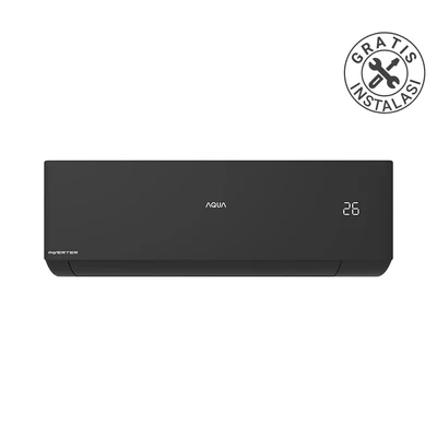 Jual Gratis Instalasi Aqua Air Conditioner 1 Pk Aqa Kcr 10 Vsw Hitam ...